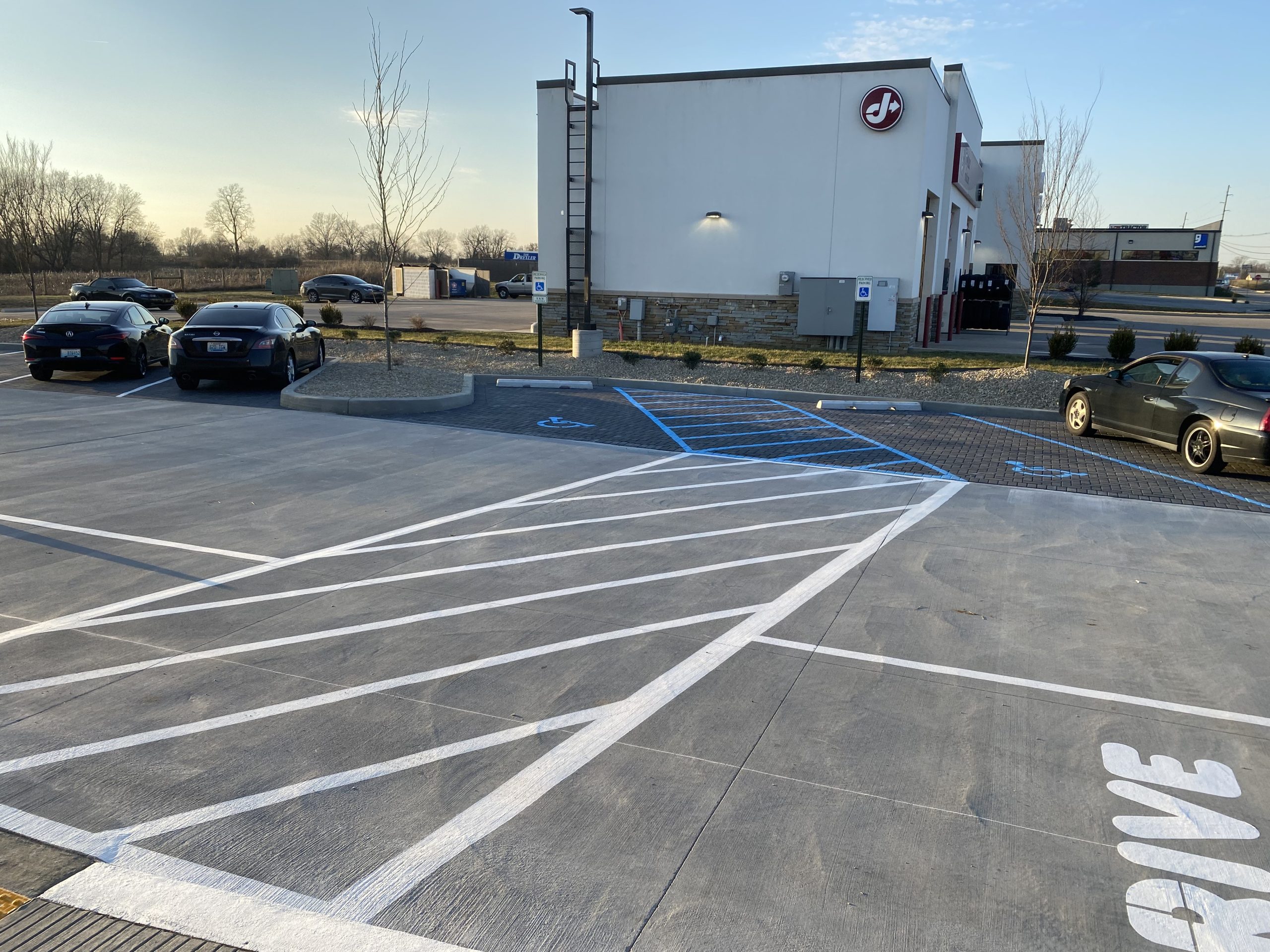 Delivering a New Parking Lot Layout for Dunkin' Donuts in Frankfort